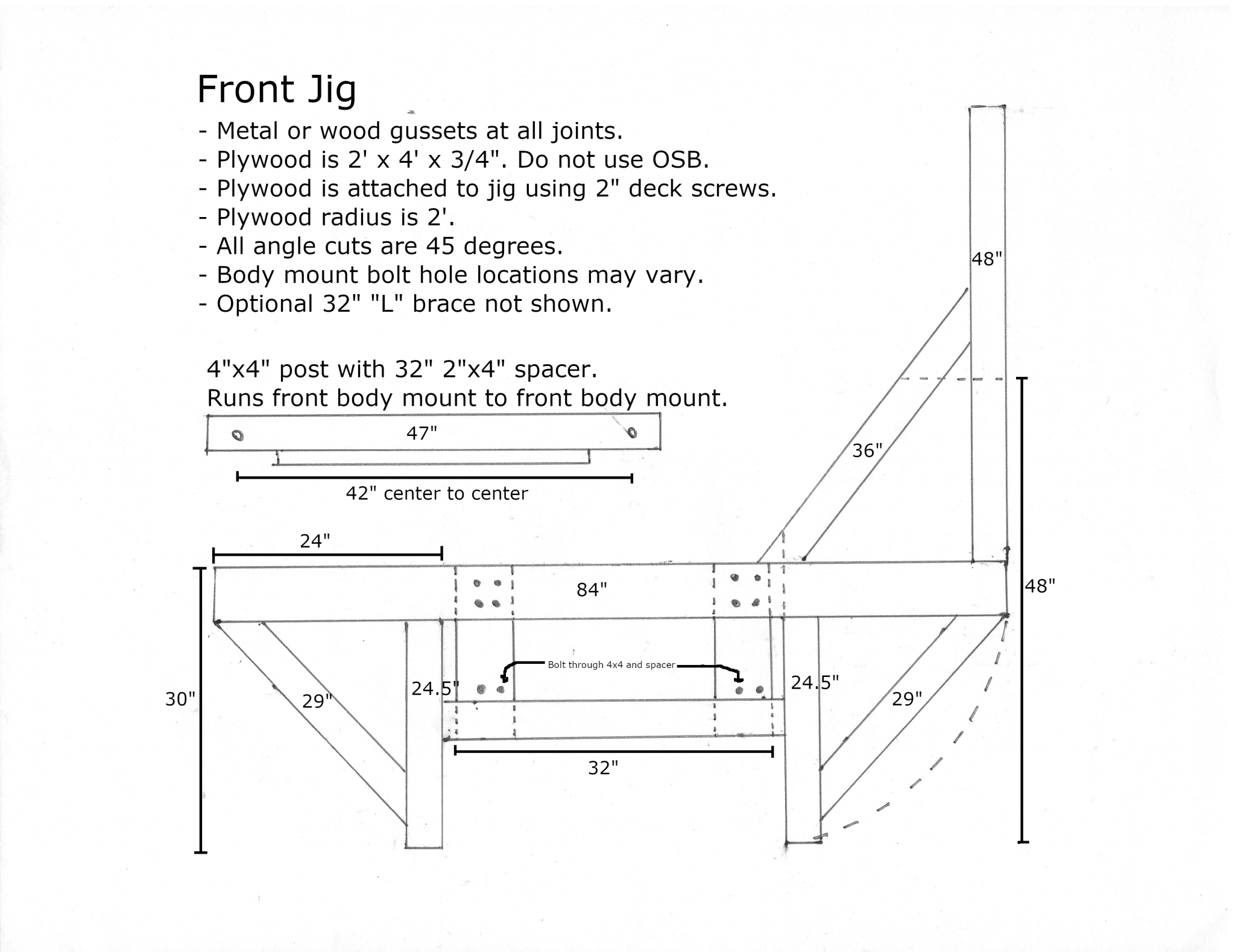 WOODEN Tip Over Jig: How to Build One for your Car! - RestoCar